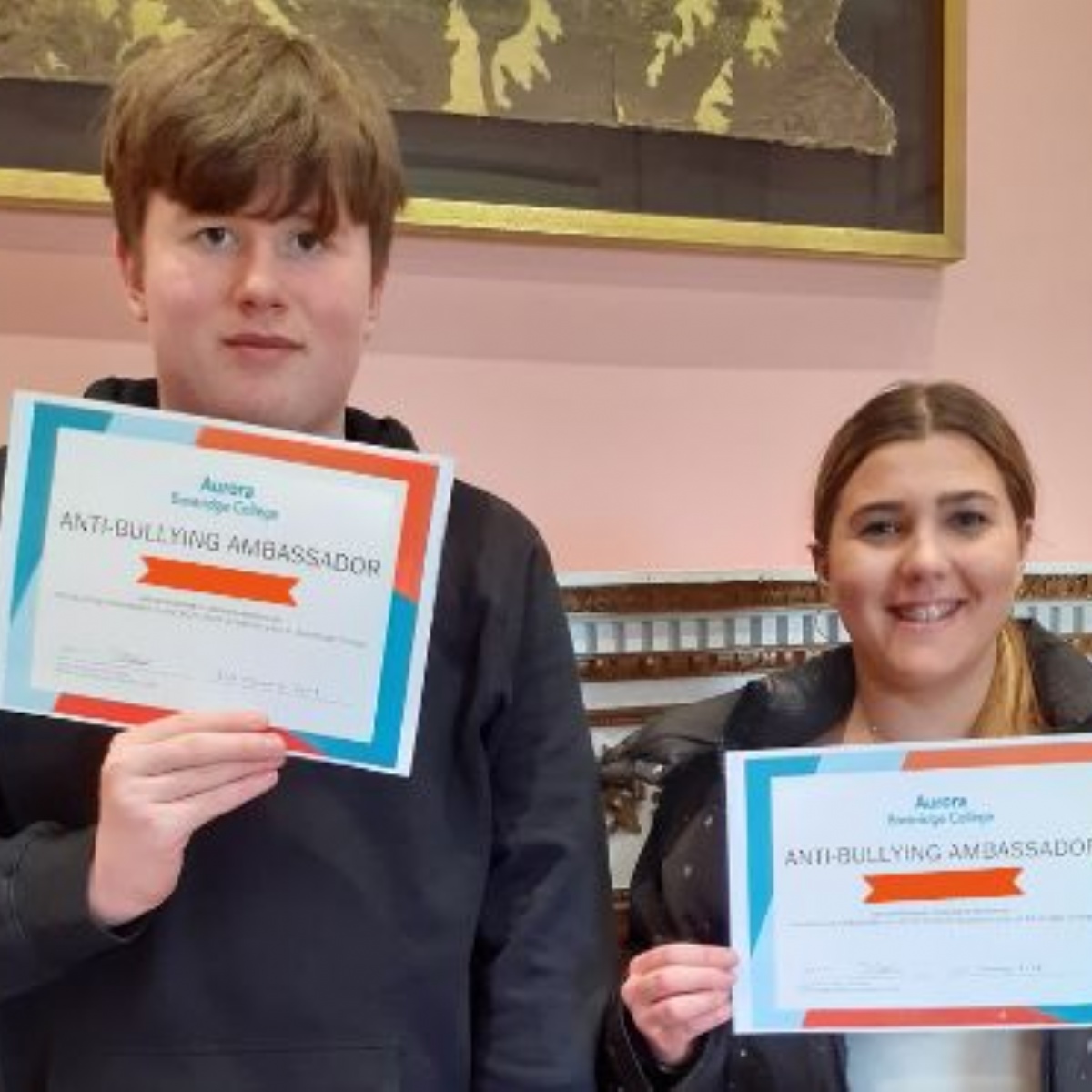 Aurora Boveridge College Awarded United Against Bullying Silver School ...