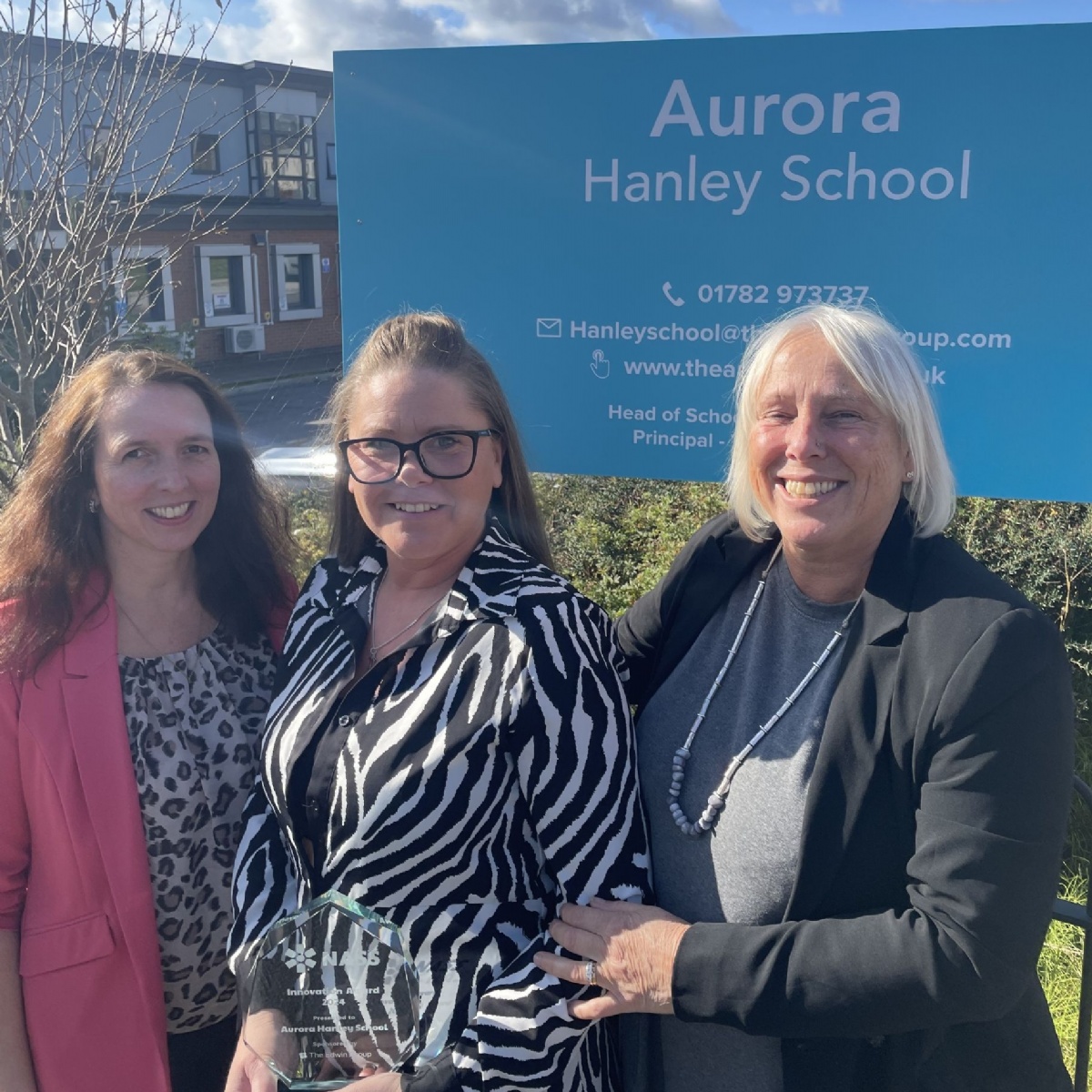 Aurora Hanley School win 2024 NASS Innovation Award - Aurora