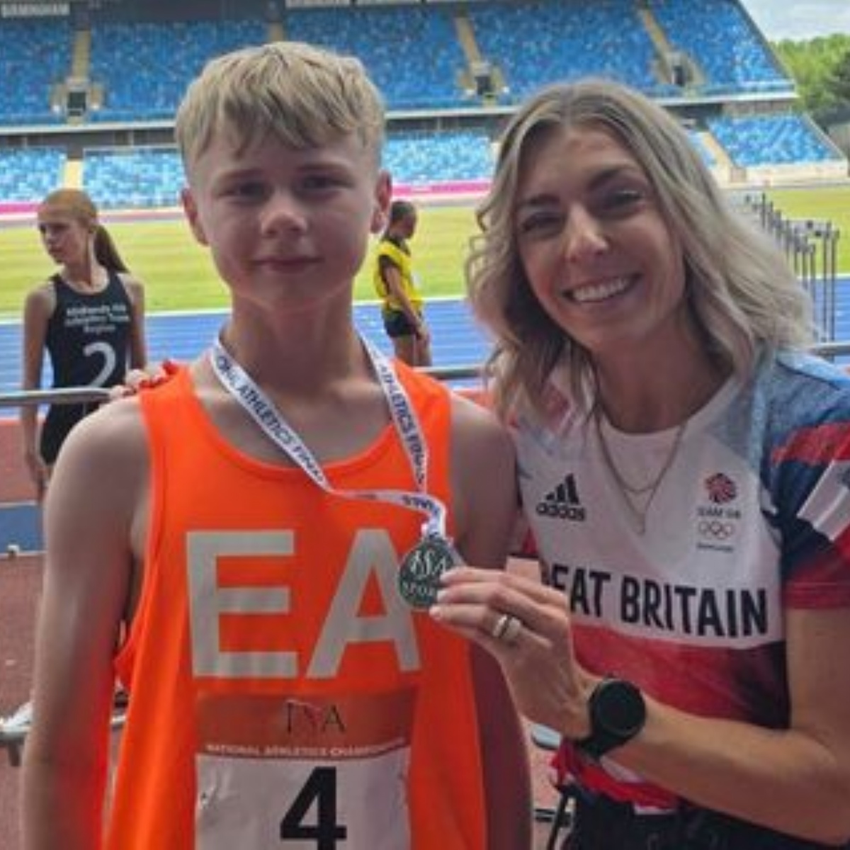 Proud moment for Aurora Eccles as Oli wins Silver! - Aurora