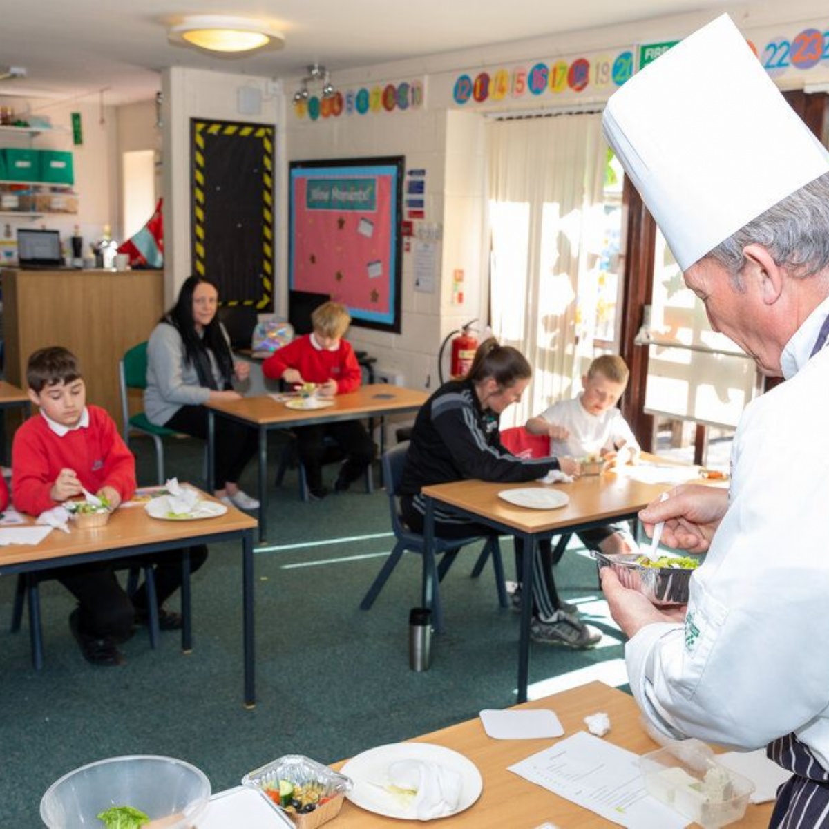 Local students as keen as mustard at cookery workshop - Aurora