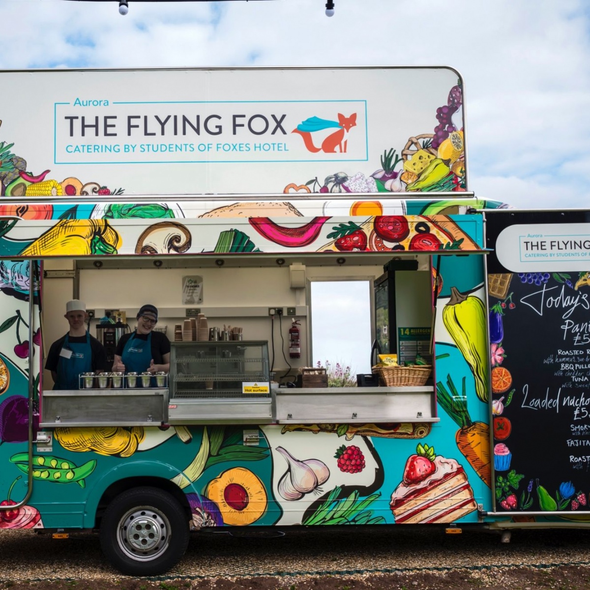 Foxes new catering truck off to a flying start! - Aurora