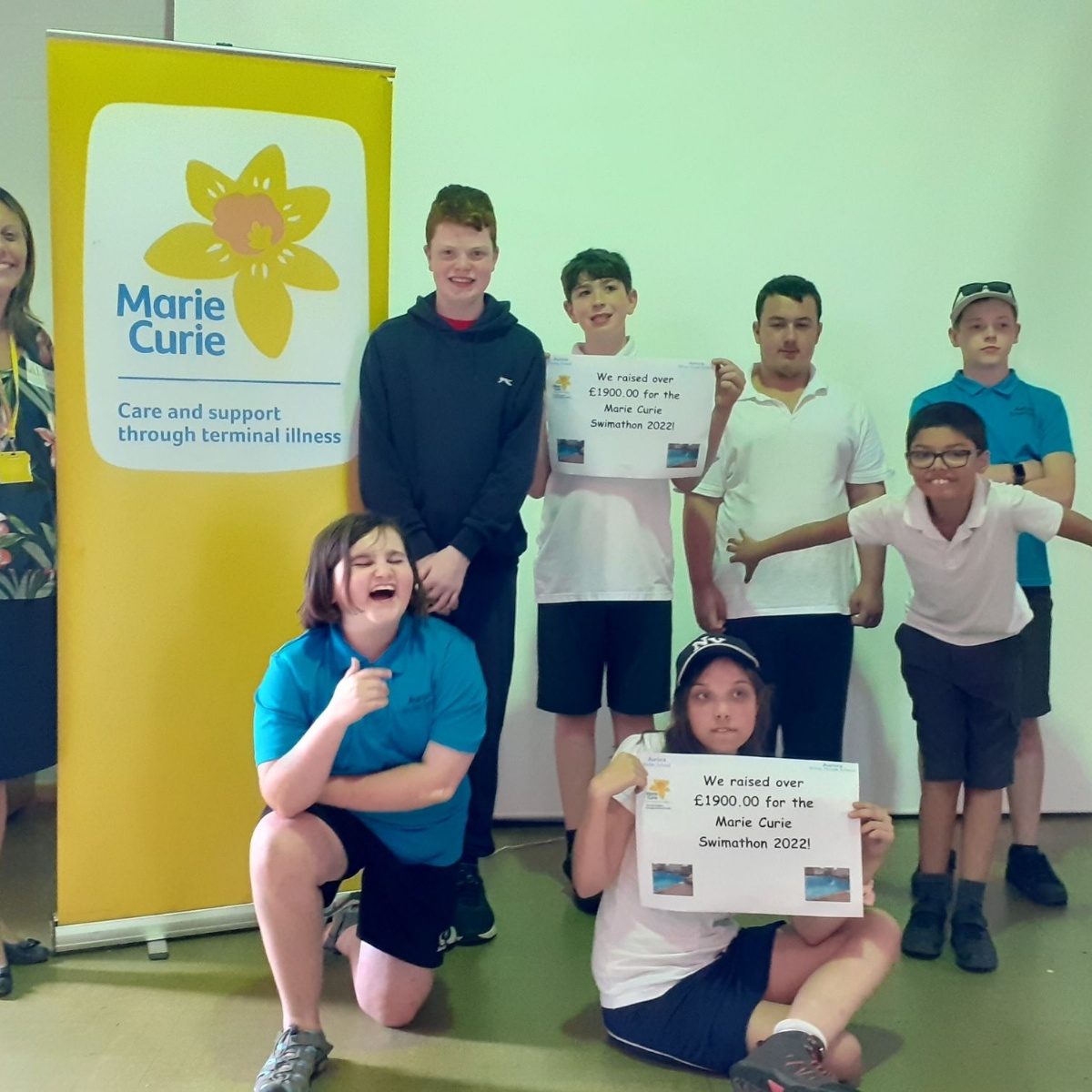 Aurora pupils make a big splash - Aurora